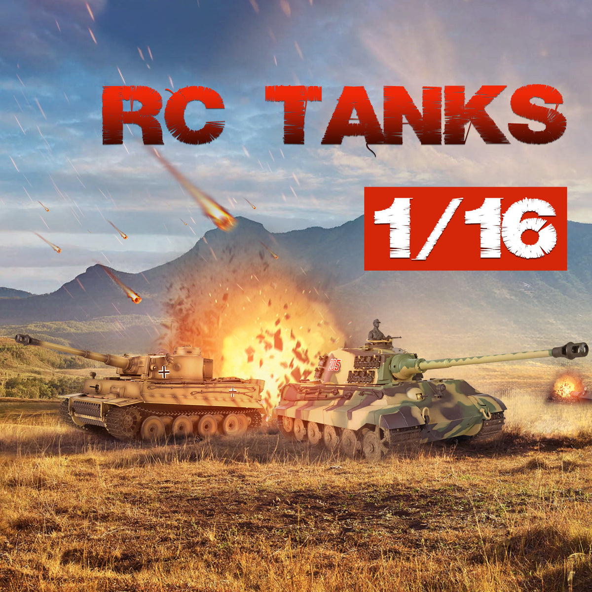 1/16 RC Tanks – Toucan RC Hobby