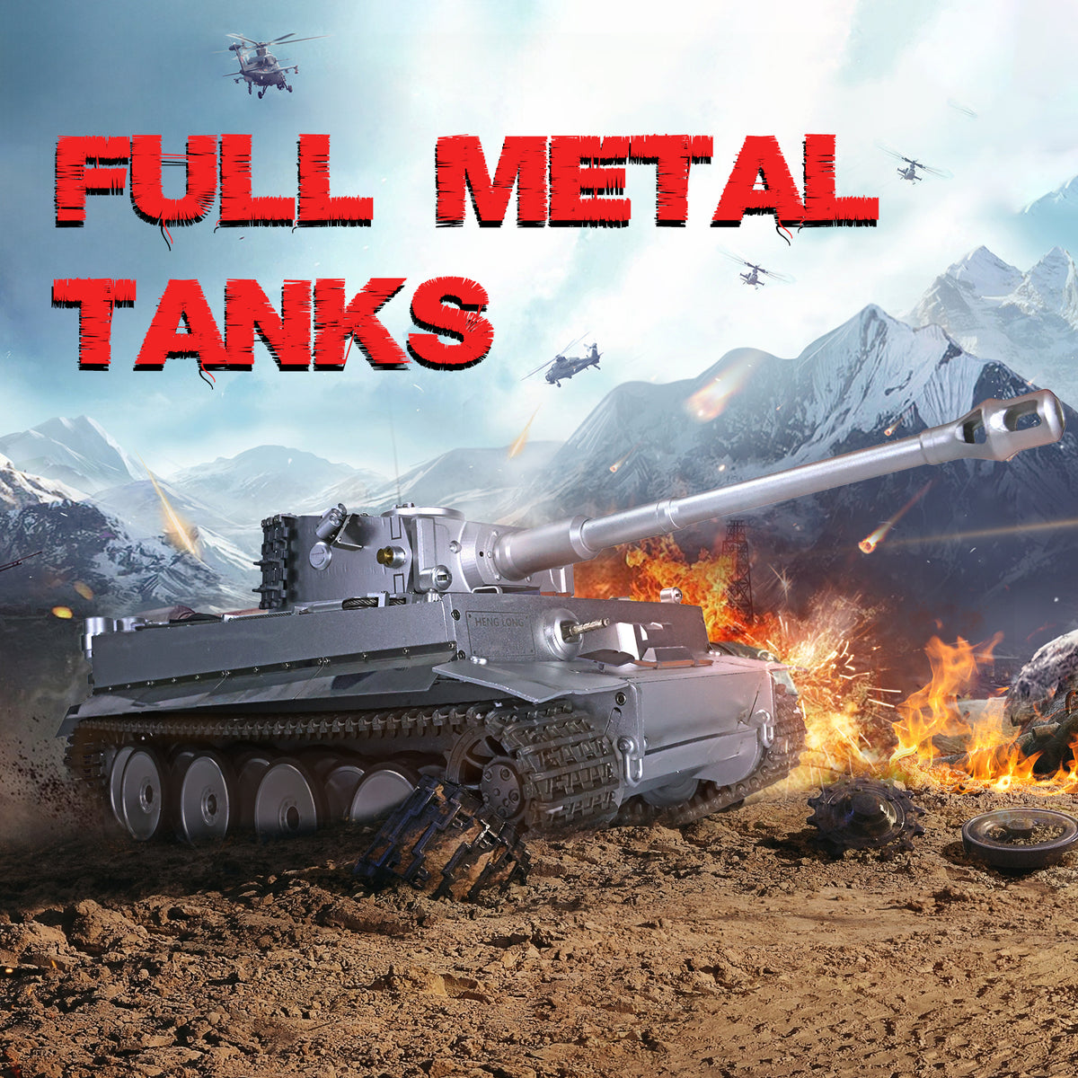 Metal RC Tanks – Toucan RC Hobby