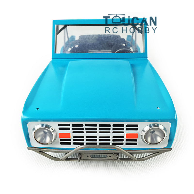 Chassis with Car Shell for TFL RC Cars 1/10 4WD SCX10 Rock Radio Contr ...