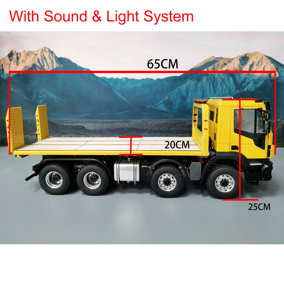 1/14 8x8 RC Hydraulic Euipment Remote Control Rescue Vehicles Wrecker ...