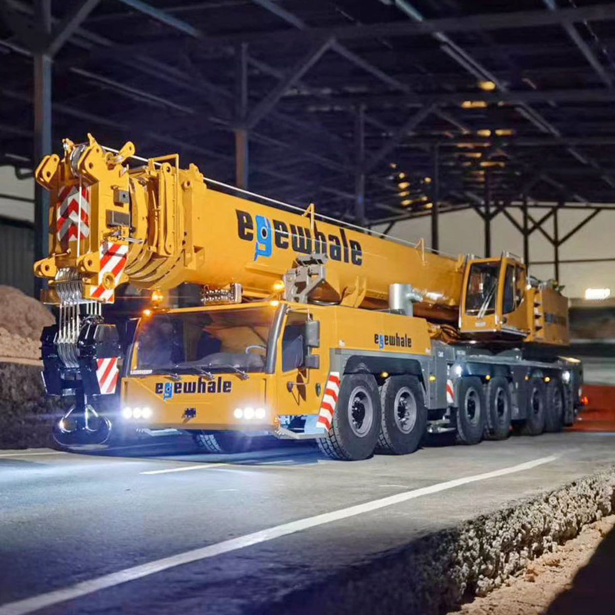 1/14 Eyewhale LTM1350 6 Axles RC Mobile Cranes Remote Control Hydrauli ...