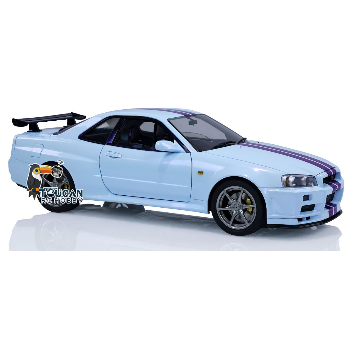 Capo 4x4 1/8 RC Drift Racing Vehicle R34 Metal High-speed Cars Motor H ...
