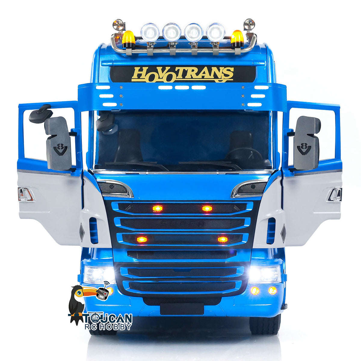 1/14 TOUCAN Painted RC Tractor Truck DIY Customized Remote Control Car ...