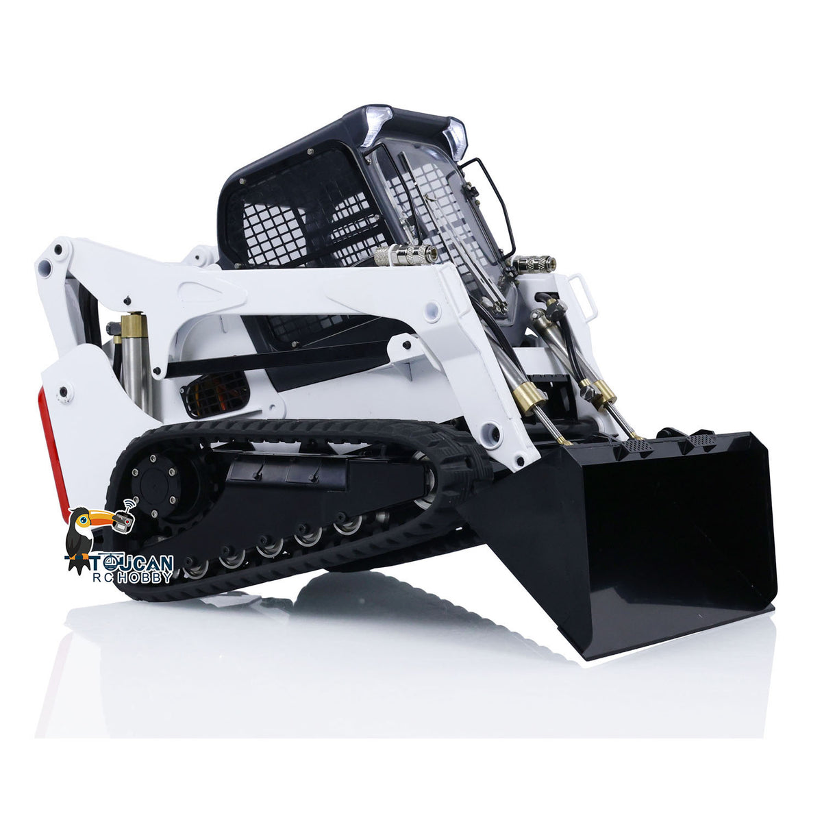 1/14 RC Hydraulic Skid-Steer Tracked Loader SM770 Remote Control Car L ...