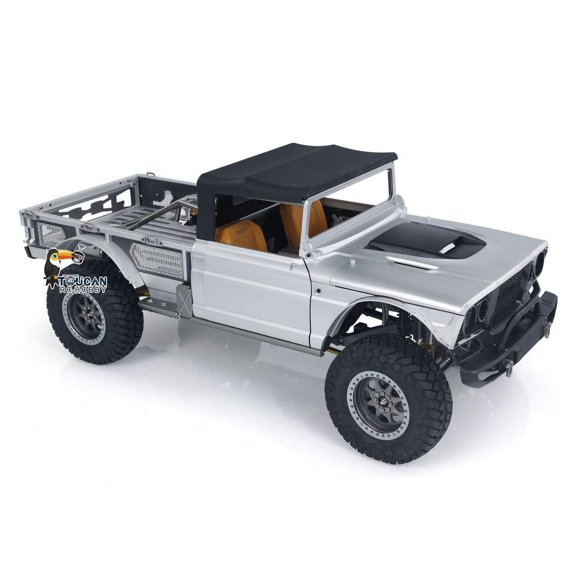 TWOLF 1/8 4x4 RC Off-road Vehicles M715 4WD Remote Control Crawler Cli ...