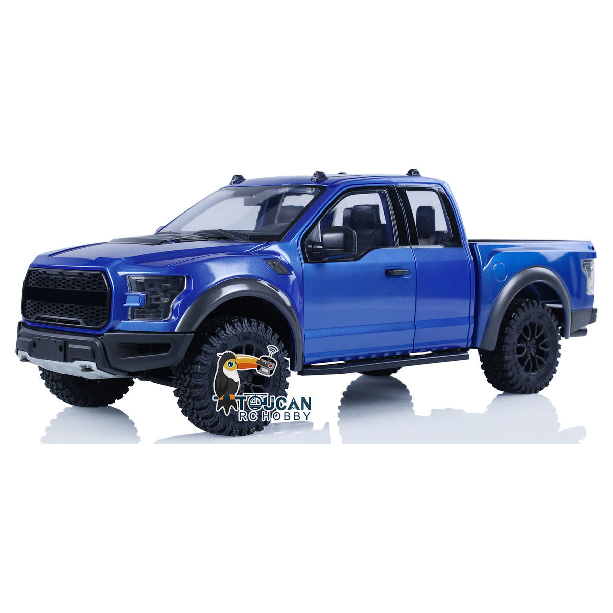1/10 Scale Blue JDM RC Racing Car F150 Crawler KIT Remote Control Vehi ...