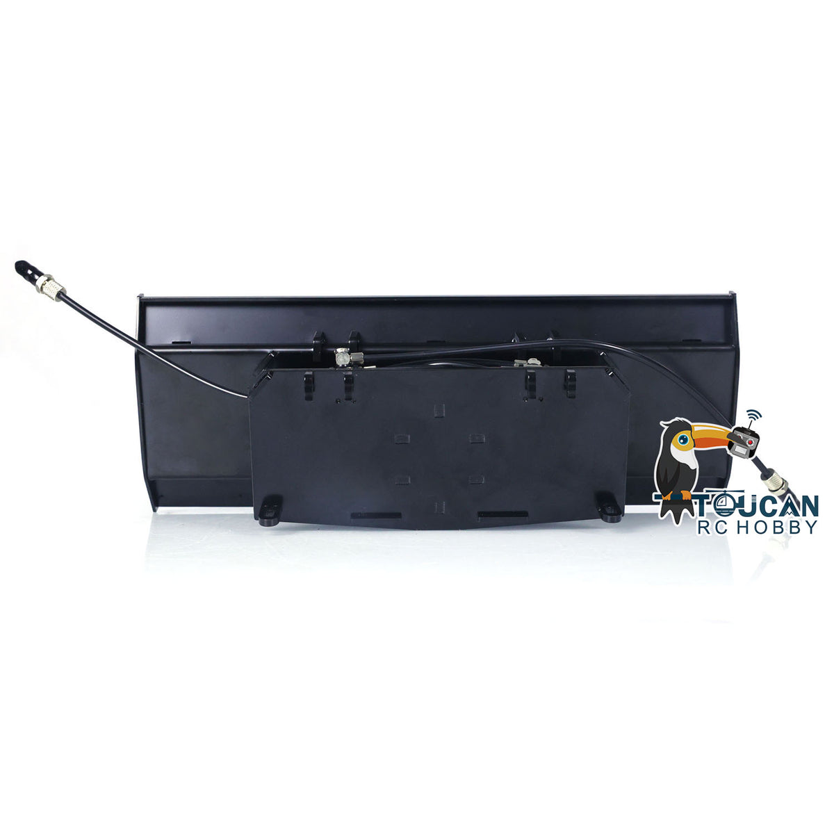 Metal Doze Blade Reversible Bucket for MTM 1/14 WA480 RC Loader Constr ...