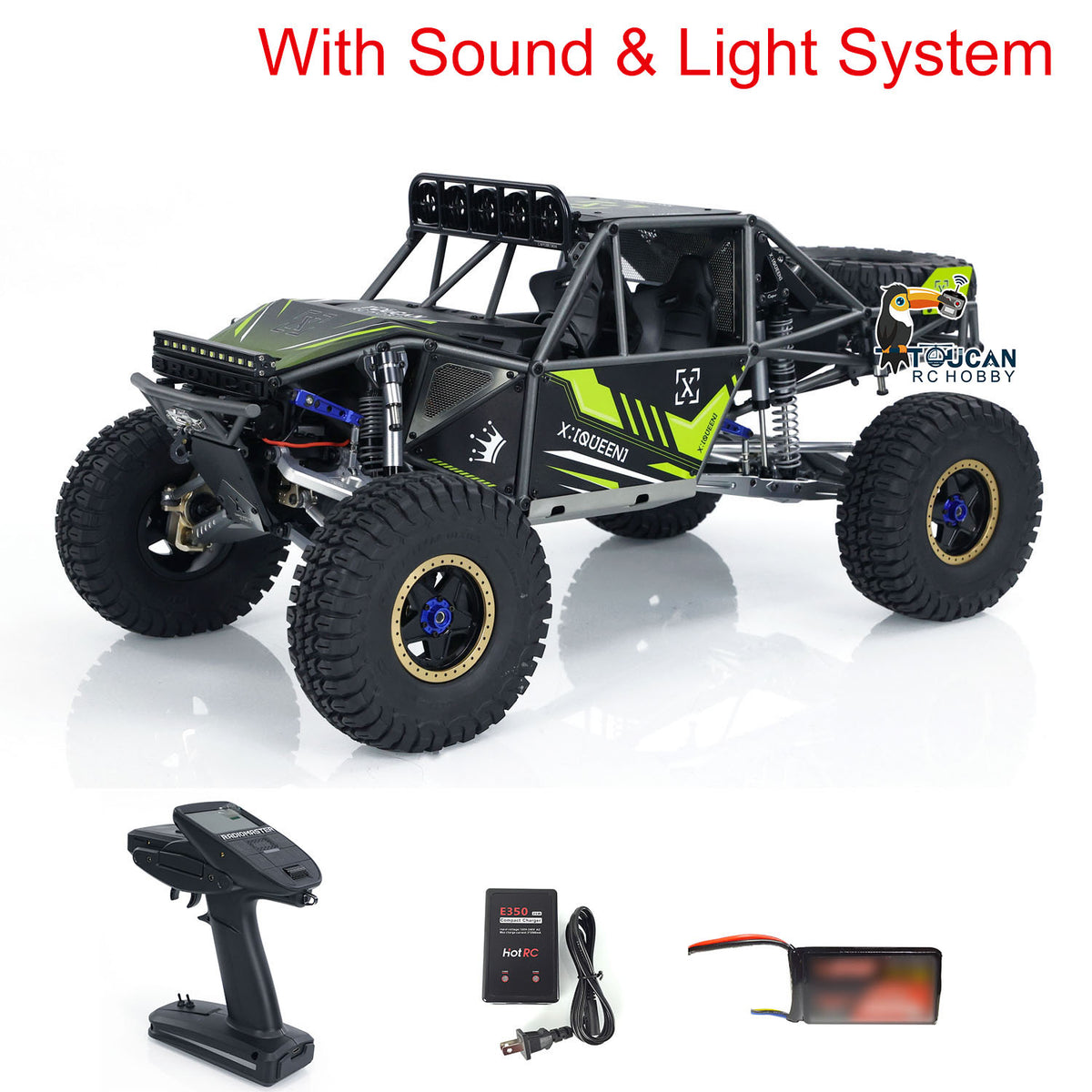 1/8 Capo Queen CD1582X U4 RC Crawler Car Remote Control Racing Vehicle ...
